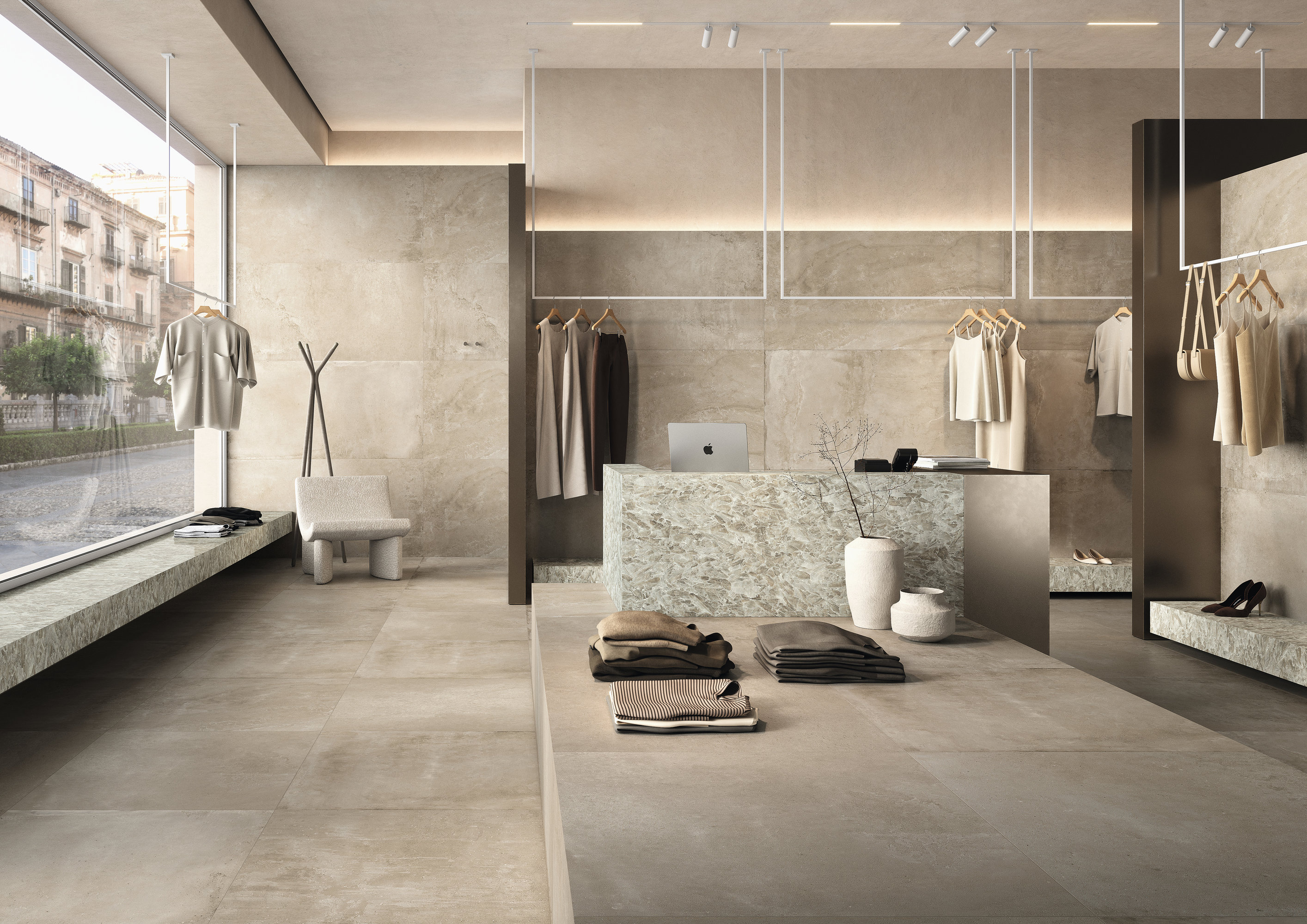 FAWN CORE: Classy porcelain stoneware for unique spaces | Fiandre