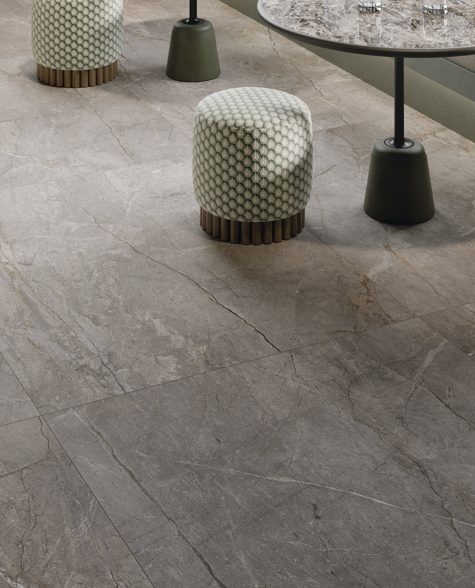 SILVER ROOT: Classy porcelain stoneware for unique spaces | Fiandre